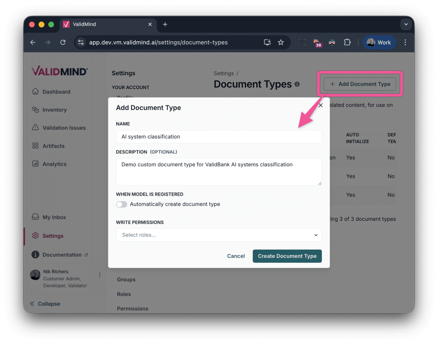 Feature Highlight: Complete Control Over Model Documentation - ValidMind